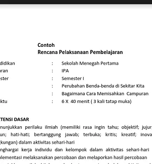 RPP K13 SMP Kelas 7, 8 dan 9 dan Silabus Lengkap - mzringgo.com