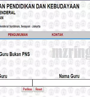 Cara Cek SK Inpassing Guru Non PNS 2017 - mzringgo.com